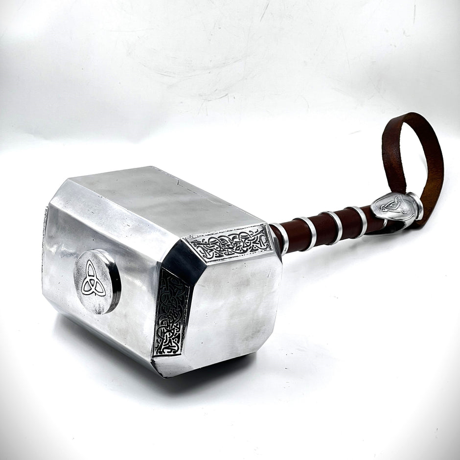 Handcrafted Mjölnir Thor Hammer | Aluminum Alloy | Scott Handicraft